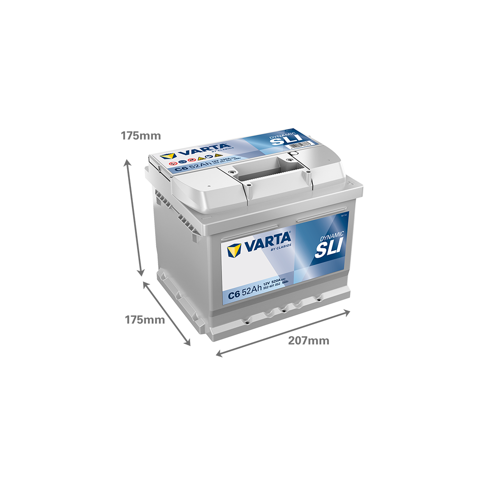Batería Varta C6 | bateriasencasa.com